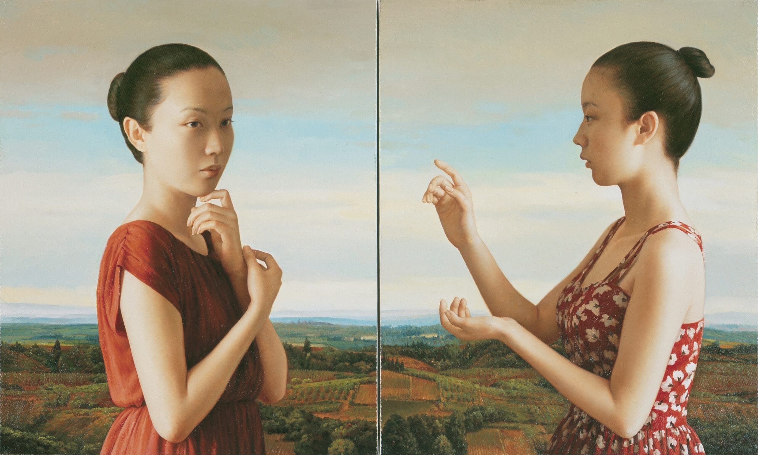 Appreciation of Paintings by Renowned Artist Xiao Qing - The Wall ...